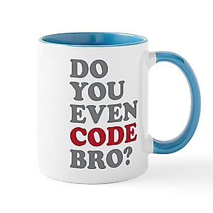 CafePress Do You Even Code Bro Mug Ceramic Coffee Mug, Tea Cup 11 oz