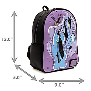 Loungefly Disney Mini Backpack, Sleeping Beauty Maleficent, Disney Villains