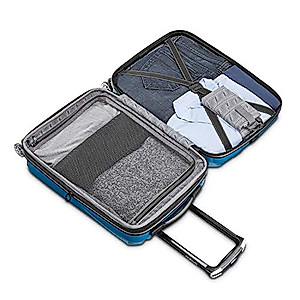 Samsonite Centric 2 Hardside Expandable Luggage with Spinner Wheels, Caribbean Blue, Carry-On 20-Inch