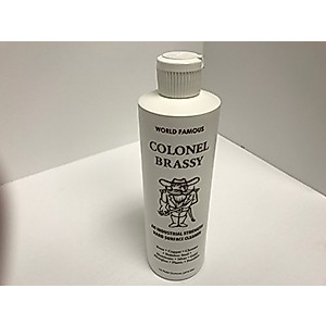 Colonel Brassy metal chrome aluminum plastic cleaner with 2-pack GRACE-I-AM microfiber polishing cloth