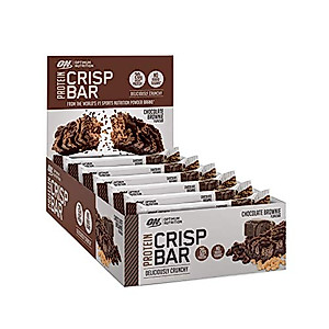 Protein Crisp Bar, Chocolate Brownie - 10 Bars (65g)