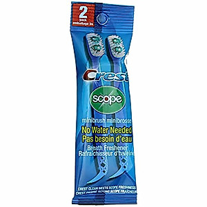 Unknown Scope Outlast Minibrush, Long Lasting Mint, Set of 2, 1-Pack