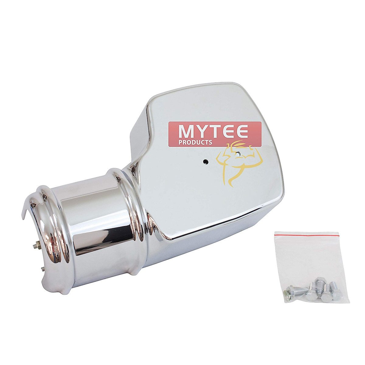 Mytee Products 900W 90:1 Tarp Motor for Dump Truck Tarp Systems with Chrome Cover 12VDC / 43 AMPS / 50 RPM (1 Year Warranty)