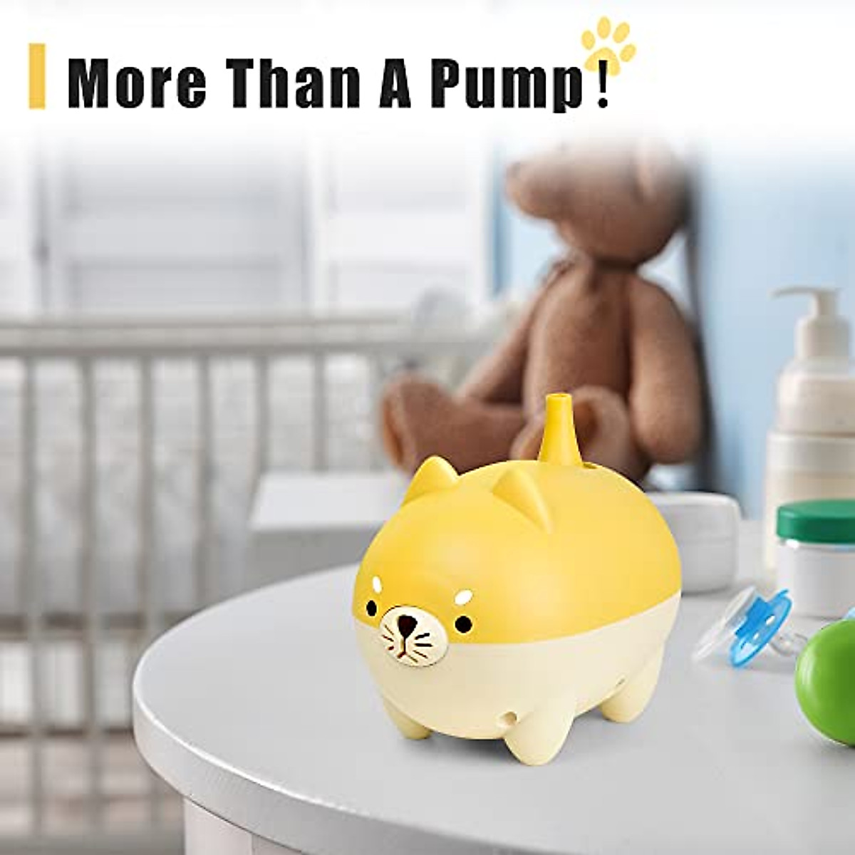 Electric Balloon Pump Air Pump for Balloons with 22pcs Balloon Tying Tools Balloon Blower Inflator for Christmas Birthday Balloon Party Decoration