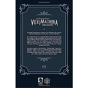 Critical Role Vox Machina: Origins Volume I