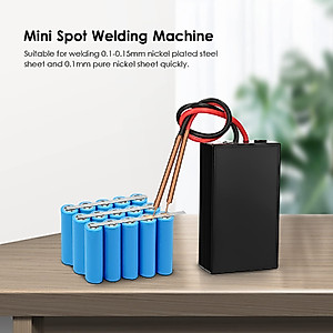 Weytoll Portable Spot Welder with Welding Pens 6 Gears Adjustable 5000mAh Rechargeable Mini Spot Welding Machine Small Handheld Lithium Battery Welder for Household Home DIY Repair
