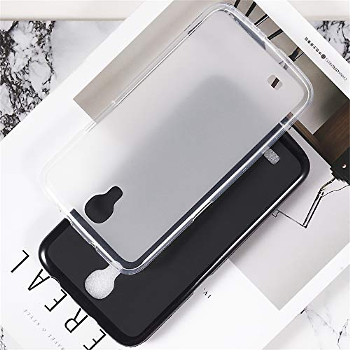 Samsung Galaxy Mega 6.3 I9200 Case, Scratch Resistant Soft TPU Back Cover Shockproof Silicone Gel Rubber Bumper Full-Body Protective Case Cover for Samsung Galaxy Mega 6.3 I9200 (White)