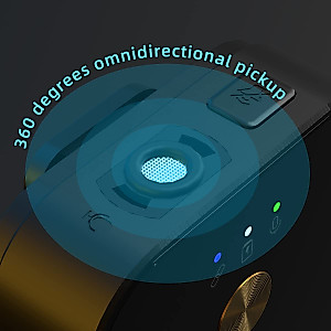 HiBy MC1 Wireless Microphone for PC/Tablet/Camcorder/Camera/Smartphone 1TX +1RX (SV)