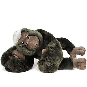 VIAHART Geraldo The Gorilla - 14 Inch (with Hanging Arms Outstretched) Stuffed Animal Plush Monkey - by TigerHart Toys
