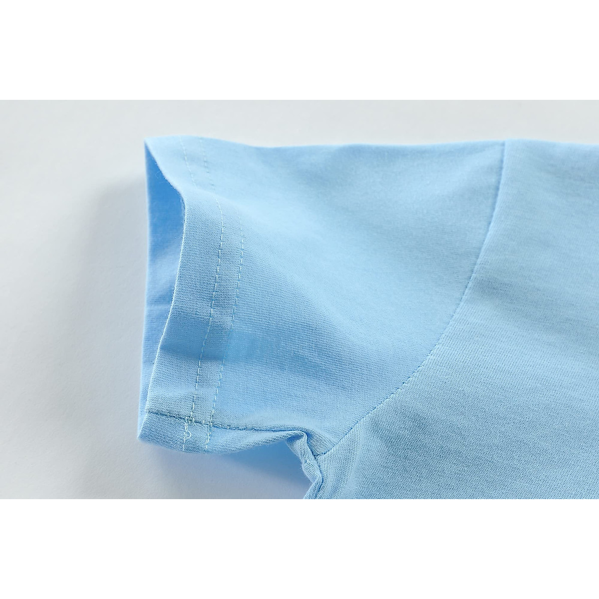 DDSOL Easter Day T-Shirt Gift for Toddler Little Boy Girl Rabbit Bunny Egg Hunt Truck Blue Tshirt Cotton Short Sleeve Kid Tee Top Clothes Size 3T