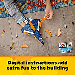 LEGO Creator 3in1 Supersonic Jet Plane to Helicopter to Speed Boat Toy Set 31126, Buildable Vehicle Models for Kids, Boys and Girls 7 Plus Years Old