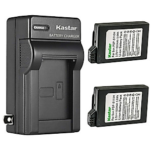 Kastar 2-Pack PSP110 Battery and AC Wall Charger Replacement for Sony PSP-110 Battery, Sony Video Game PSP PlayStation PSP-1003, PSP-1004, PSP-1005, PSP-1006, PSP-1007, PSP-1008, PSP-1001, PSP-1002