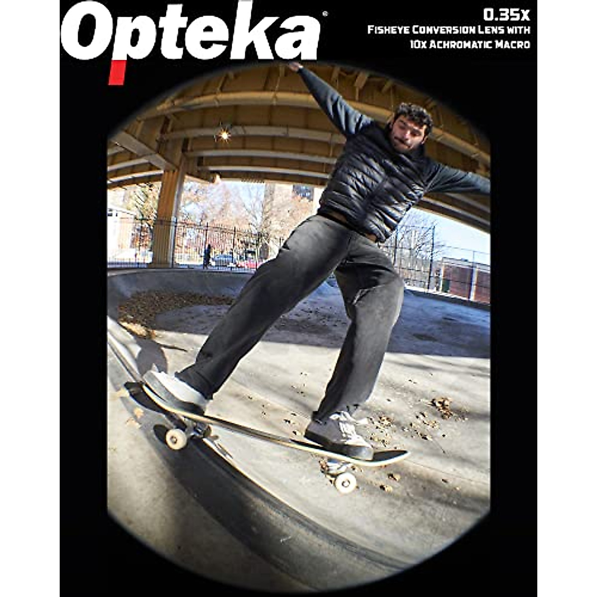 Opteka 58MM 0.35x Fisheye Wide Angle Lens Compatible with Canon DSLR Cameras Including Macro Close Up Attachment
