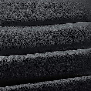 Modway Ripple Ribbed Armless Mid Back Swivel Computer Desk Office Chair In Black