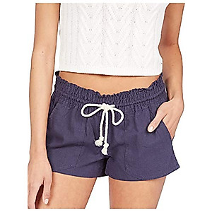 Roxy womens Oceanside Beach Shorts, Mood Indigo, Medium US