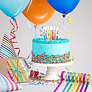 30 Rolls Washi Tape,Multi-Colored & Gold Metallic Washi Masking Tape - 8mm x 4m Rainbow Paper Tape for DIY Crafts (Mix)