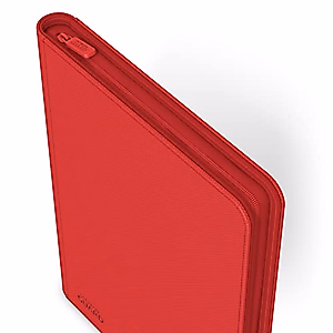 Ultimate Guard Zipfolio 360 – 18 Pocket Xenoskin Red