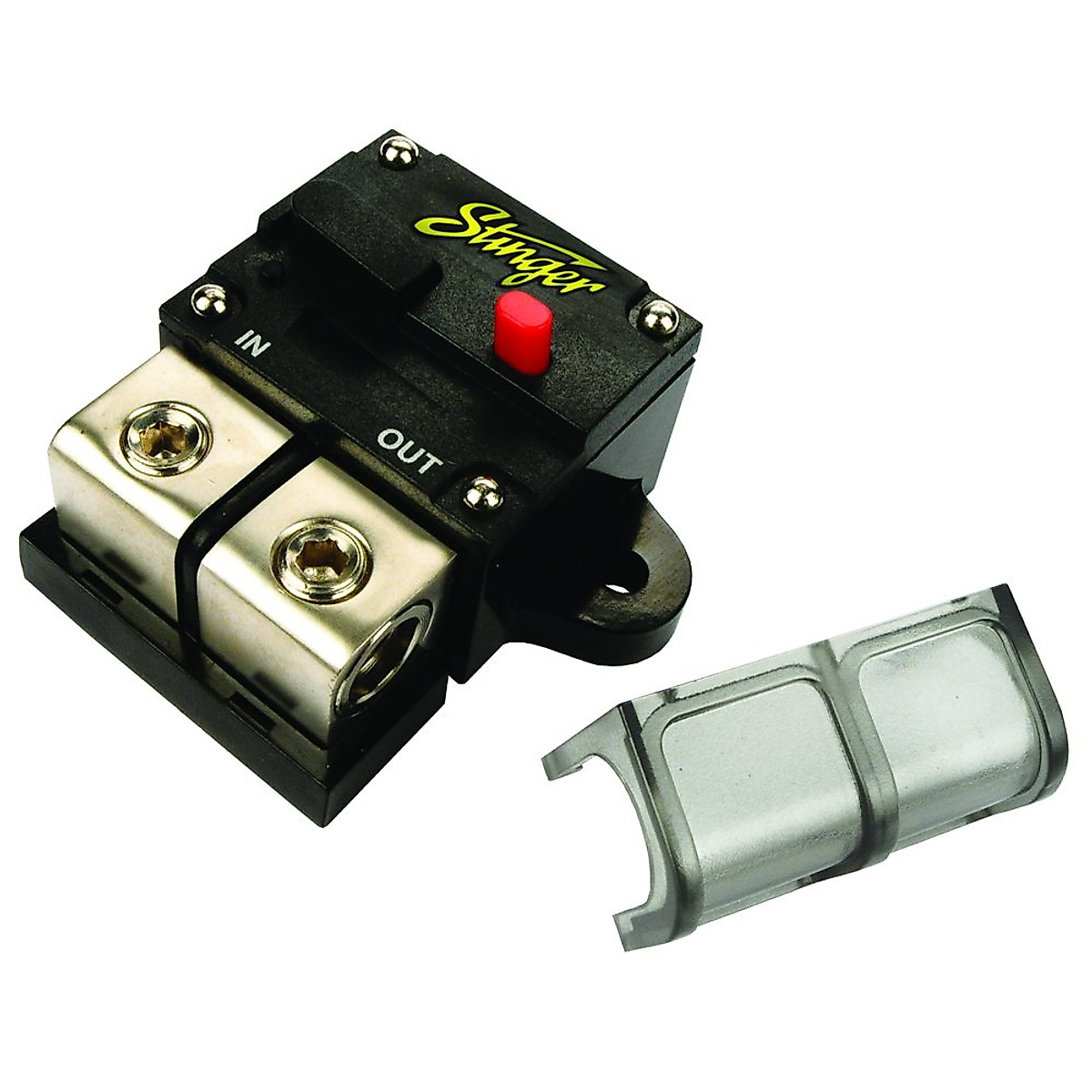 Stinger SGP901501 Circuit Breaker 150 AMP with Manual Reset 5.50in. x 4.50in. x 1.90in.