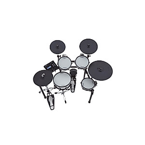 Roland Generation 2 V-Drums TD-27KV2S Electronic Drum Set Bundle with Drumstick Bag, 3.5mm Audio Cable, 3 Pairs of Drumsticks, and Austin Bazaar Polishing Cloth
