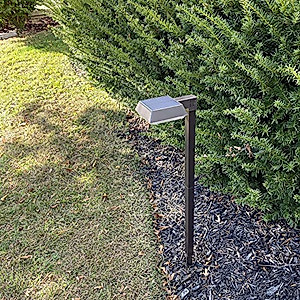 Bobcat Solar Pathway Lights Super Bright 300 lumens with 2-in-1 Warm White and Daylight Modes, Solar Lights for Outdoor Path, Sidewalk, Driveway or Walk Way (4 Pack)