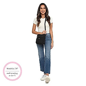 Baggallini Modern Pocket Crossbody Black/Gold Hardware One Size