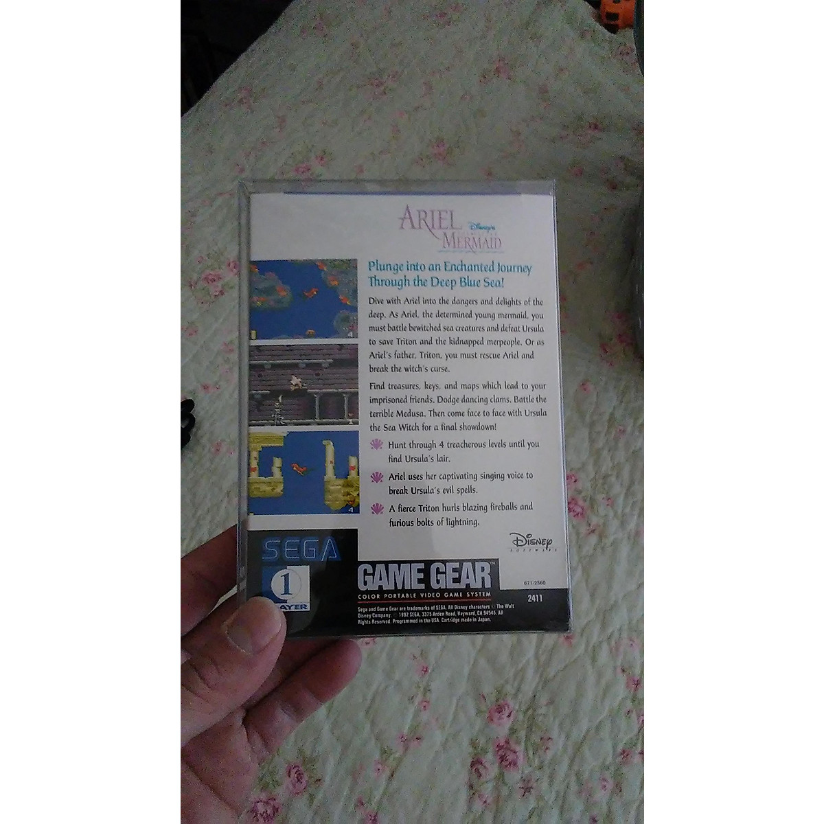 Ariel: The Little Mermaid - Sega Game Gear