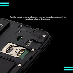 Smartphone, 6.1 Inch Drop Screen 3G Unlocked Cellphone 3GB ROM 32GB Facial Recognition Mobile Phone, 10 Core CPU Processor 5MP Front and 8MP Rear Camera 2800Mah Battery(Green)