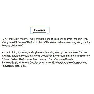 The Ordinary Facial Treatment Set! Includes Vitamin C Cream, Hyaluronic Acid Serum and Niacinamide Serum! Brightens, Hydrates And Reduces Skin Blemishes! Vegan, Paraben Free & Cruelty Free!