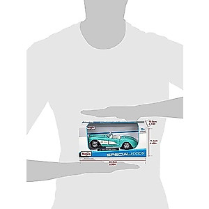 Maisto 1:24 Scale 1957 Chevrolet Corvette Diecast Vehicle (Colors May Vary)