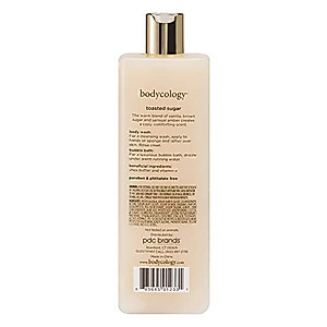 Bodycology Toasted Sugar Foaming Body Wash, 16 Fl Oz