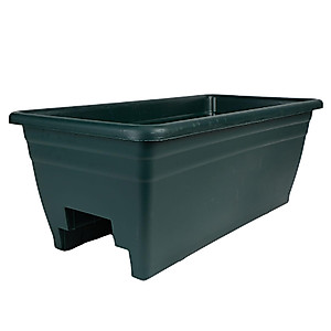 Green Deck Rail Planter