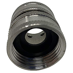 MTM Hydro Garden Hose Adapter 4 Piece 3/4” Quick Connect Fittings Kit, Stainless Steel High Pressure Couplings and Connectors for Pressure Washers and Car Detailing, 2x2