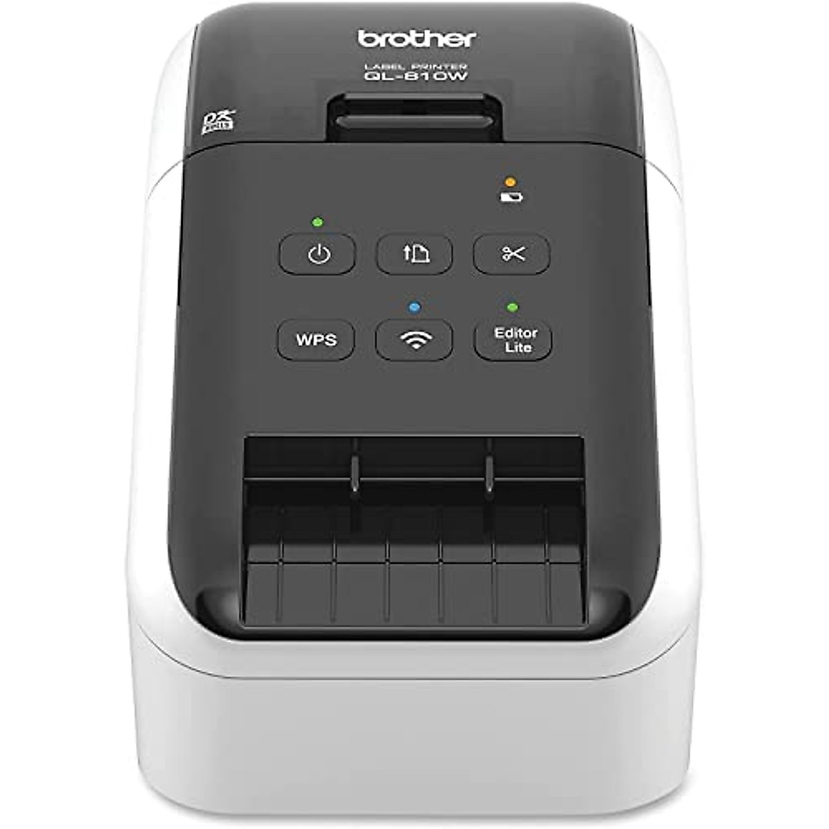 Brother QL-810W Ultra-Fast Label Printer with Wireless Networking, Print Black/Red Labels per Minute Up to 300 x 600 dpi, Durable Automatic Cutter up to 2.4" Wide, USB 2.0, CBMOUN Extension_Cable