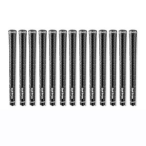 Golf Pride Tour Wrap 2G Undersize Black 13 Piece Golf Grip Bundle