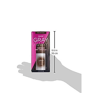 Everpro Gray Away Temporary Root Concealer, Black/Dark Brown 1.5 oz.