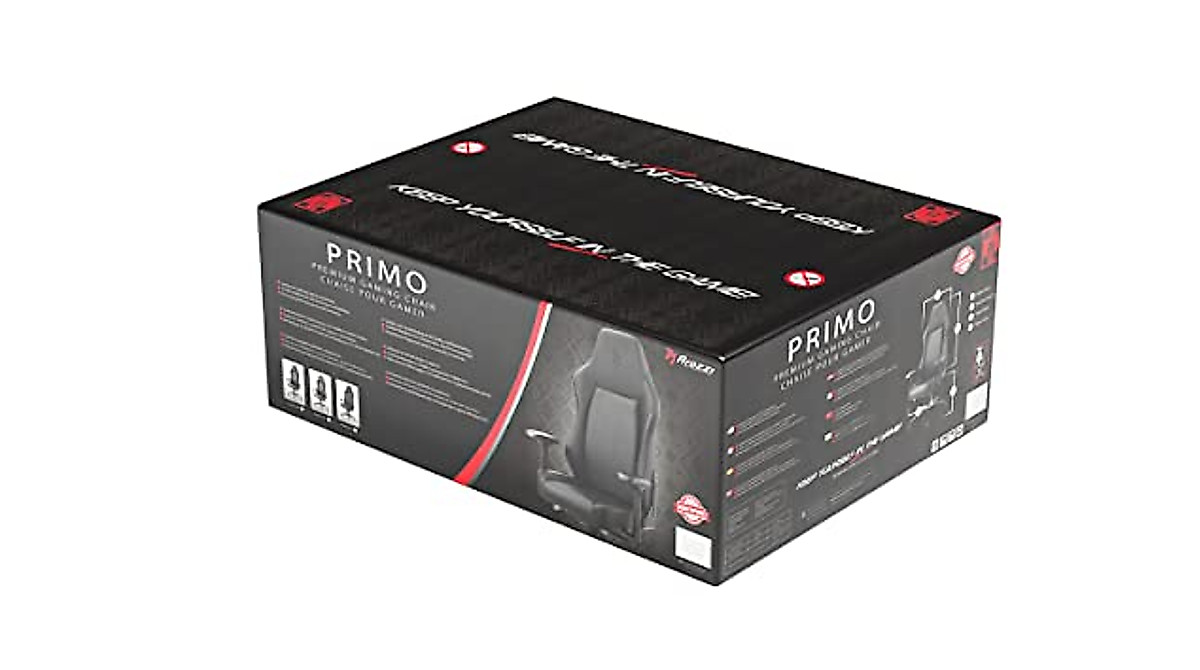 Arozzi Primo Gaming Chair - Ergonomic Office & Game Seat with 4D Armrests