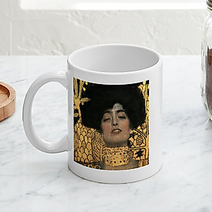 CafePress Gustav Klimt Judith (Detail) Mug Ceramic Coffee Mug, Tea Cup 11 oz