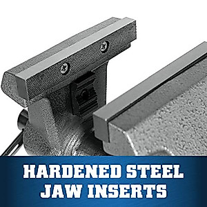 Wilton 865M Mechanics Pro Bench Vise, 6-1/2" Jaw Width, 6" Jaw Opening, 4-3/8' Throat (28812)