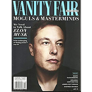 VANITY FAIR MAGAZINEE, MOGULS & MASTERMINDS SPECIAL EDITION 2019