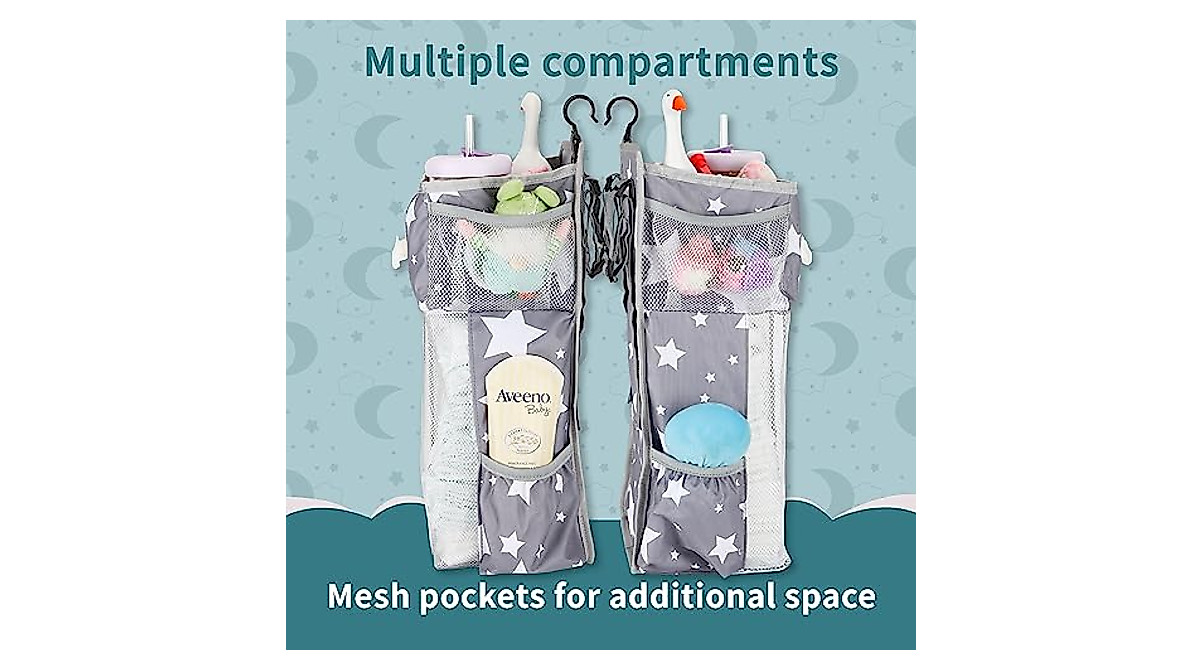 GARRAM Portable Diaper Caddy - Space-Saving Organizer