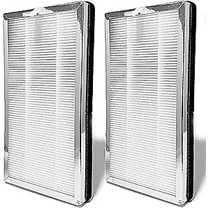 Nispira True HEPA Replacement Filter with Activated Carbon Compatible with MA#15 Air Purifier Part MA15R. 2 Packs