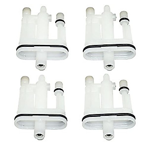 Taruimoo 592792 Carburetor Main Jet for Lawn Garden (4 pieces) Compatible with Briggs Stratton 09P702 Engines