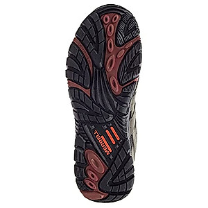 Merrell Men's Moab Vertex Vent Composite Toe Construction Shoe, Pewter, 10.5
