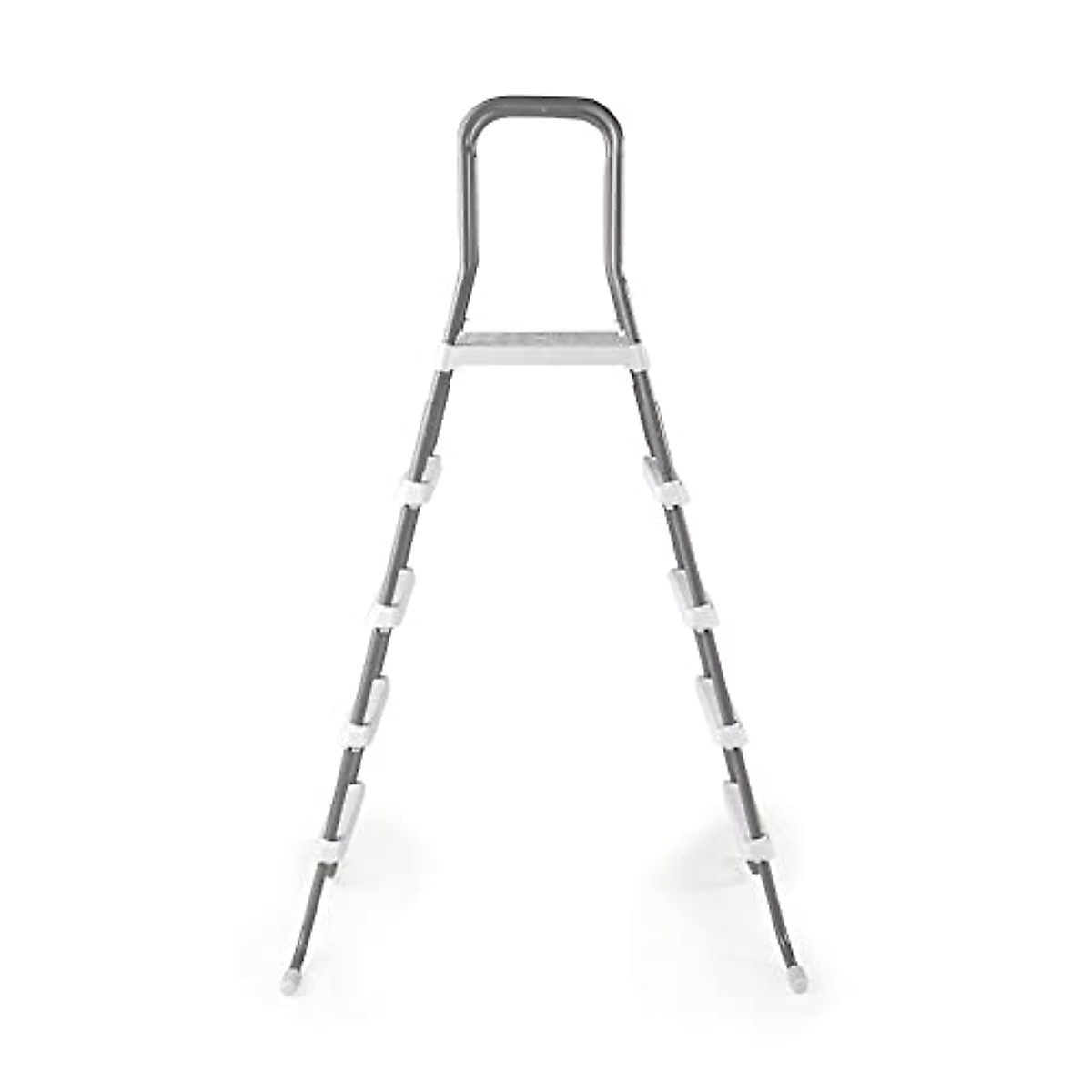 Intex 28067E Steel Frame 52" Pool Entry Step Ladder with Secure Non ...