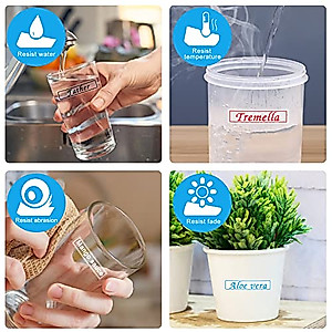 4PK TZ Tape Clear 12mm Compatible with Brother TZe 131-135 P Touch Label Tape TZ 12mm 0.47 Laminated Clear,Black/Red/Blue/White on Clear Label Maker Tape for Ptouch PTD210 PTD400 PTH100 PTH110 PTD600