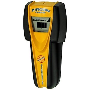 Zircon i65 Stud Sensor Center-Finding Battery Operated Stud and Metal Finder with Live Wire Detection
