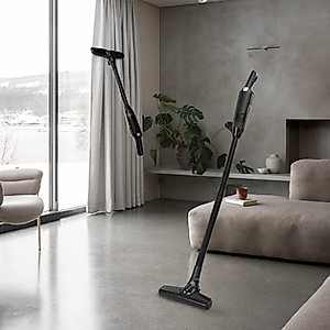 REECOO Handheld Vacuum Cleaner Cordless Upright Vacuum Cleaner Lightweight Rechargeable Vacuum Portable Car Vacuum Mini Floor Cleaner for Home & Car Cleaning