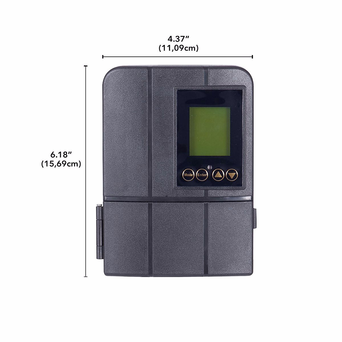 Sterno Home GL33050 12V 50W Low Voltage Landscape Lighting Transformer with Dusk-to-Dawn Timer, Grey