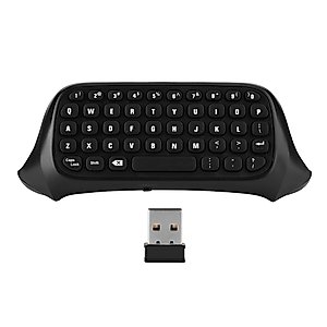 Portable Mini Bluetooth Gaming Keyboard Chatpad for One Controller