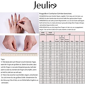 Jeulia "Nature's Favor Rabbit Round Cut Sterling Silver Ring Engagement Anniversary Eternity Promise Wedding Band Ring Set with Jewelry Box (6)